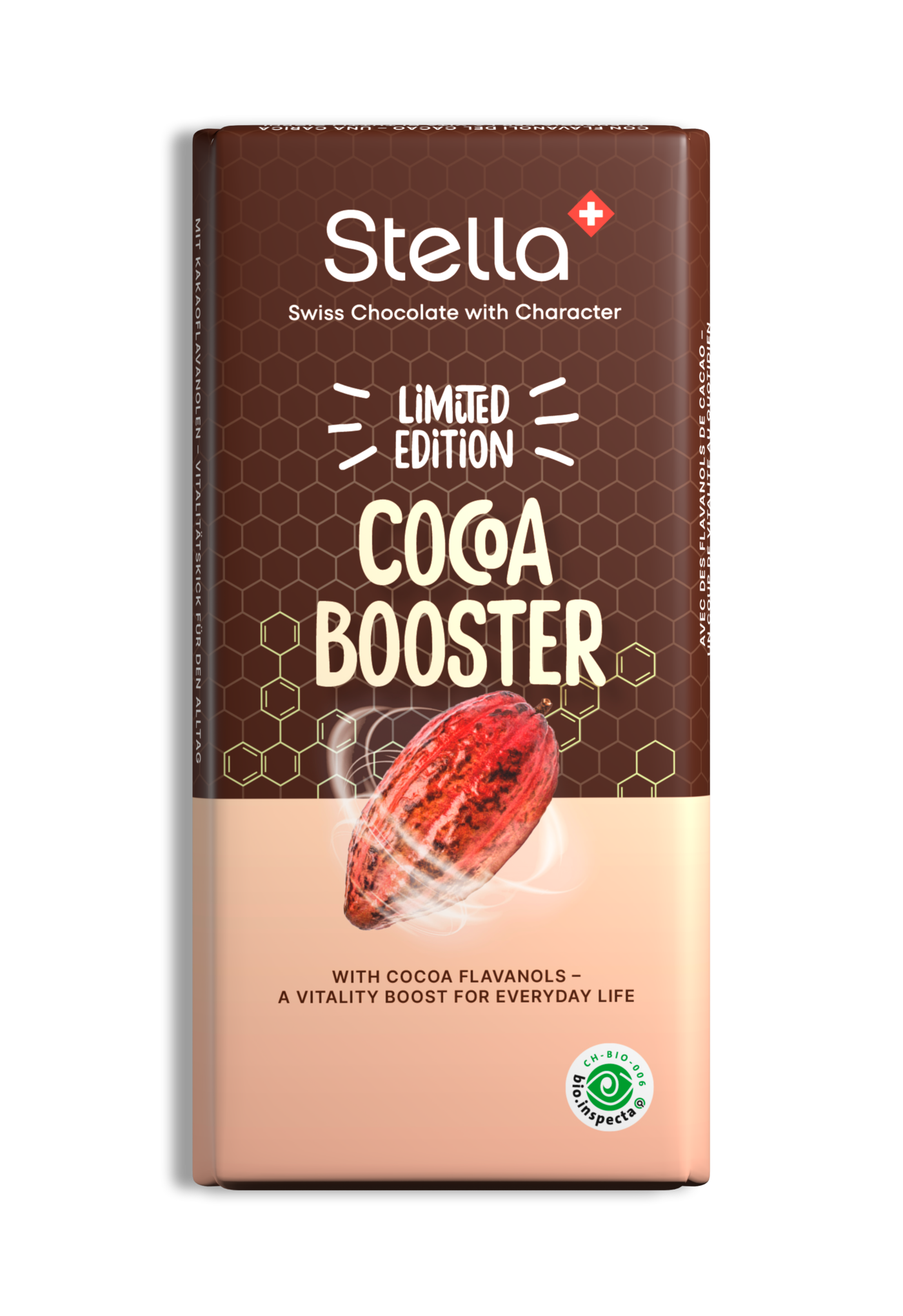 Limited Edition: Cocoa Booster Order now from chocolatstella