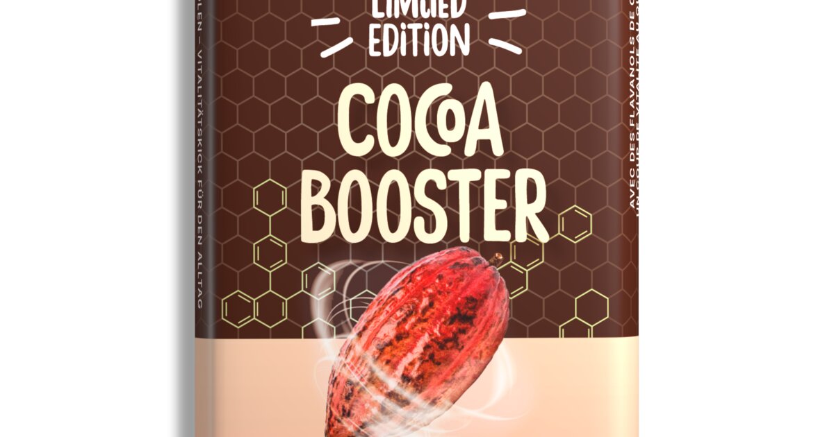 Limited Edition: Cocoa Booster Order now from chocolatstella