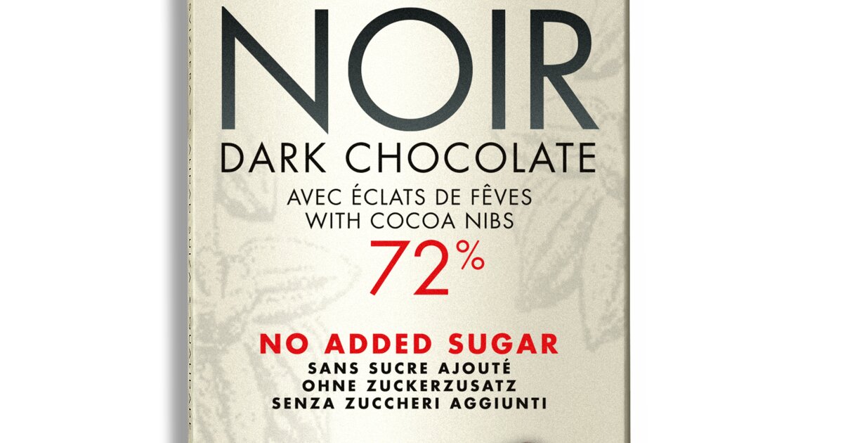 Dark chocolate with no added sugar | Chocolat Stella
