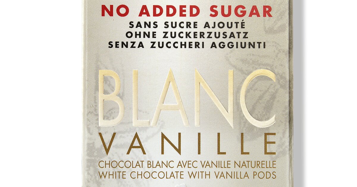 White chocolate with no added sugar | Chocolat Stella