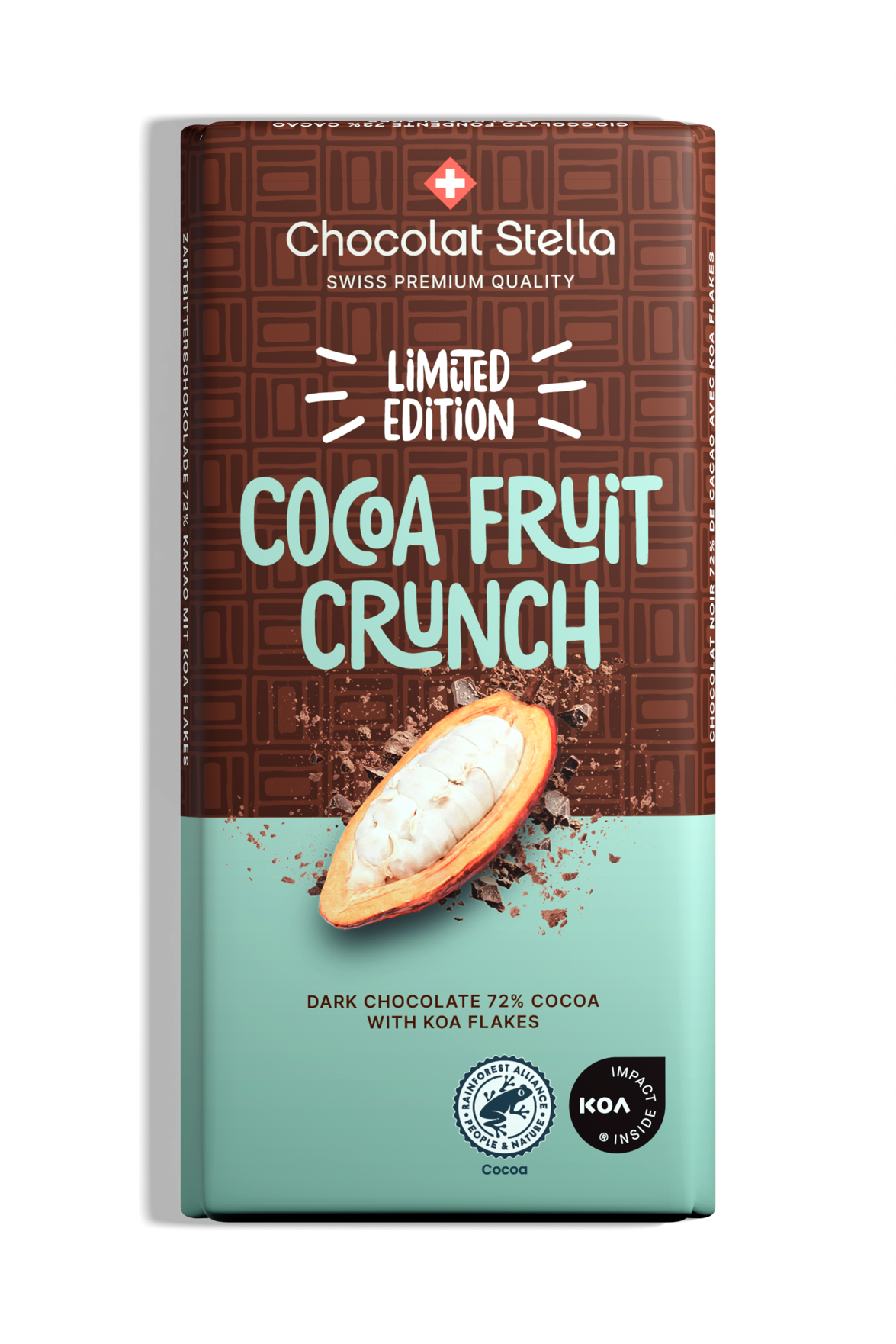 Limited Edition: Cocoa Fruit Crunch - Dark 72%